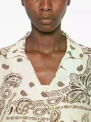 VENUJA Paisley-print Shirt