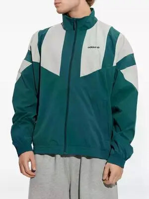Adidas Logo-print Panelled Jacket