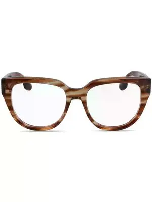 Victoria Beckham Round-frame Sunglasses - Brown