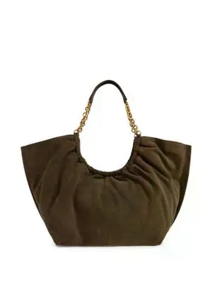 Michael Kors Large Indie Chain-link Leather Tote Bag
