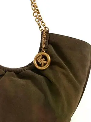 Michael Kors Large Indie Chain-link Leather Tote Bag