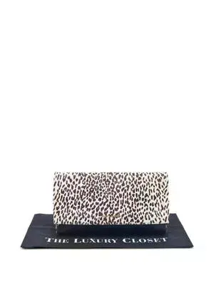 Saint Laurent Leopard-pattern Clutch Bag