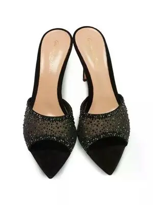 GIANVITO ROSSI Rania Mesh Mules