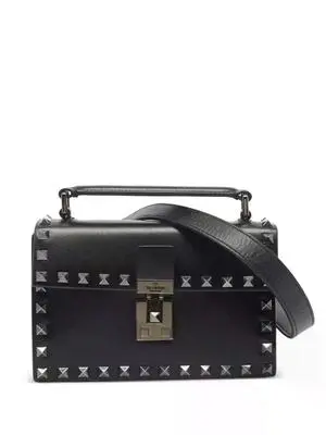 Valentino Garavani Rockstud Top Handle Bag - Black