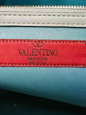 Valentino Garavani Tricolor Leather Tote Bag