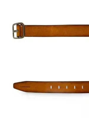 Dsquared2 Logo Engraved Buckle Leather Belt