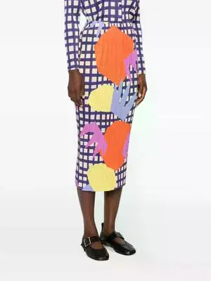 Issey Miyake Market Midi Skirt