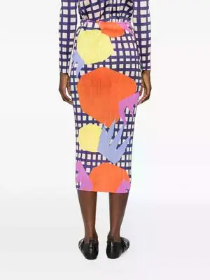 Issey Miyake Market Midi Skirt