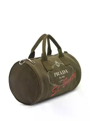 Prada X St. Barth Boston Tote Bag