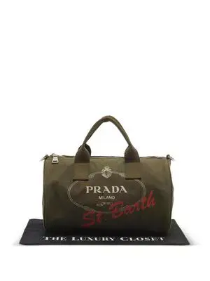 Prada X St. Barth Boston Tote Bag