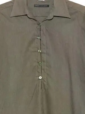 DANIELE ALESSANDRINI Button-fastening Long-sleeve Shirt