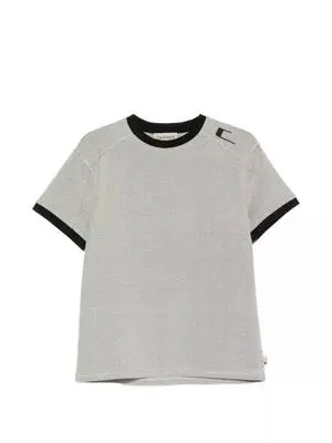 CARRER Hayes Check-pattern T-shirt - White