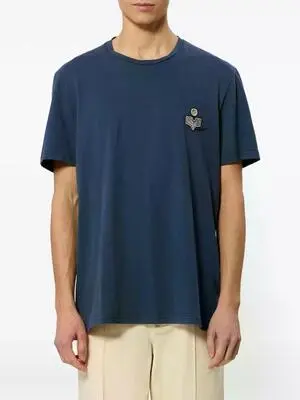 MARANT ETOILE Althea Short Sleeve Polo - Brown
