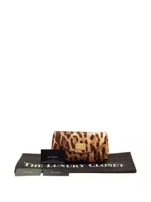 Dolce & Gabbana Leopard-pattern Clutch Bag