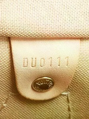 LOUIS VUITTON 2011 20 Speedy Damier Azur Handbag