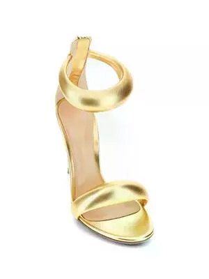GIANVITO ROSSI Bijoux Metallic-effect Sandals
