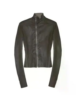 Rick Owens Gary Leather Jacket - Brown