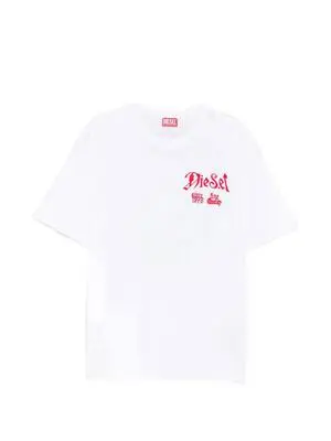 DIESEL® Graphic-print Crew-neck T-shirt