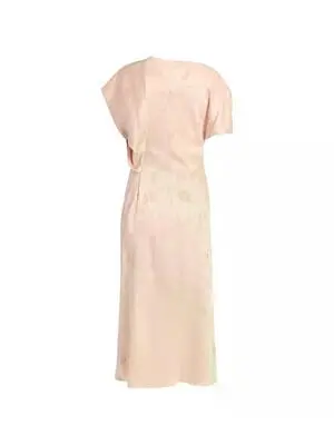 Erdem Floral-jacquard Creponne Dress