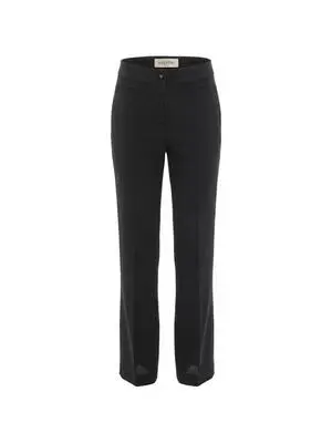 Valentino Garavani Vlogo Signature Button-fastening Trousers