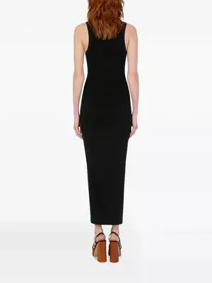 Moschino Embroidered Stretch Cotton Dress