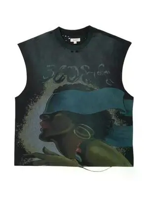 BLDG4 Monument Graphic-print Tank Top