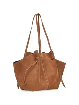 Yuzefi Large Mochi Leather Tote Bag