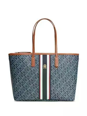 Tommy Hilfiger Monogram Tote Bag - Blue