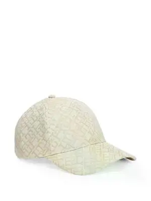 Tommy Hilfiger Monogram Jacquard Cap - Neutrals