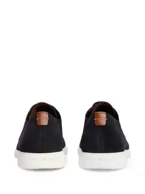 Tommy Hilfiger Moc Toe Suede Lace-up Derby Shoes