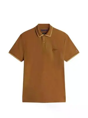 Tommy Hilfiger Embroidered-logo Cotton Polo Shirt