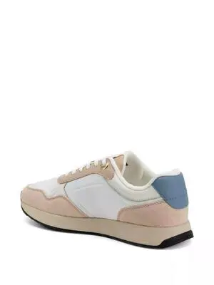 Tommy Hilfiger Lace-up Suede Paneled Sneakers