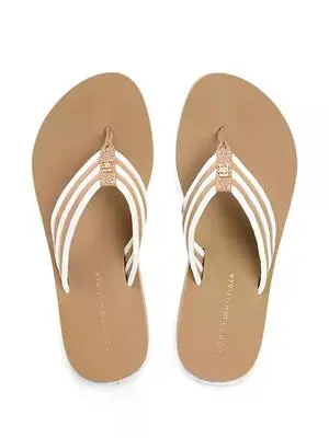 Tommy Hilfiger Stripe-detail Flip-flops