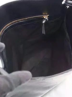 Bottega Veneta 2000s Leather Shoulder Bag