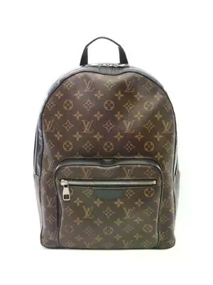 LOUIS VUITTON 2018 Josh Monogram Macassar Backpack - Brown
