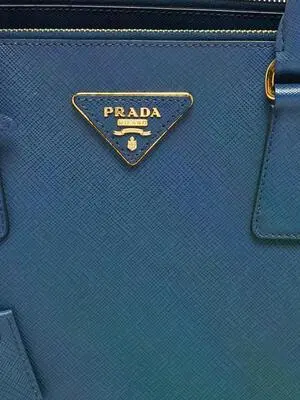 Prada Medium Galleria Logo-plaque Tote Bag