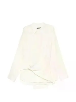 SONGZIO Draped Layered Shirt