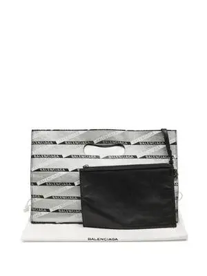 Balenciaga Market Foldover Clutch Bag