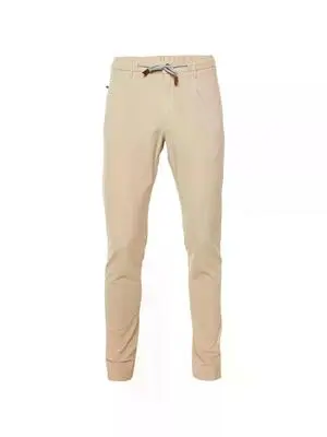 Eleventy Drawstring-waist Trousers - Neutrals