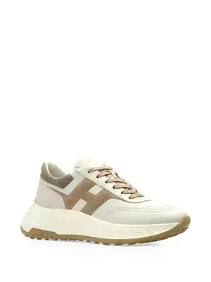 Hogan Logo-patch Suede-panel Sneakers