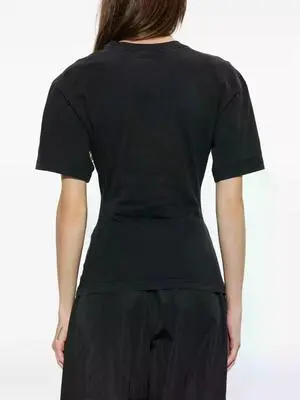 COURREGES Logo-print T-shirt