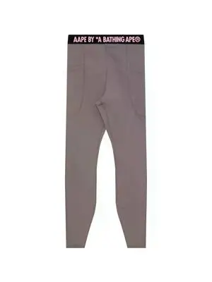 AAPE BY *A BATHING APE Logo-waistband Leggings