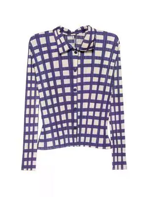 Issey Miyake Classic Collar Shirts For Women
