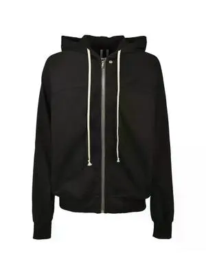 Rick Owens Hooded Cotton Windbreaker - Black