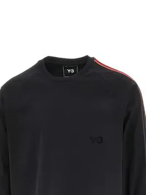 Y3 Raglan-sleeve Side-stripe T-shirt