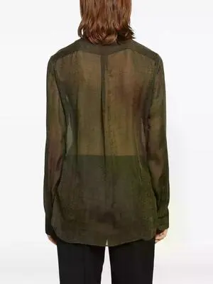 TOM FORD Croc-print Shirt