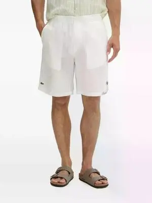 Lacoste Elasticated Waist Shorts - White