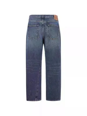 TOTEME Washed-effect Twisted-seam Jeans