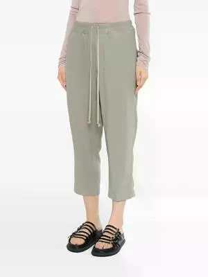Rick Owens Drawstring Cropped Trousers