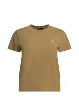 Polo Ralph Lauren Embroidered Logo T-shirt - Neutrals